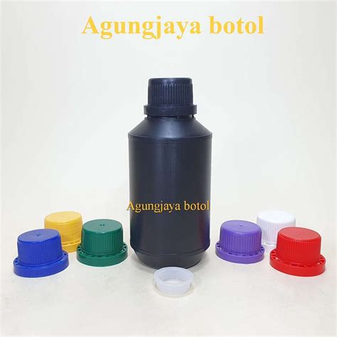 Jual Botol Oli Rem 300 Ml Hitam Hdpe Botol Hdpe Botol Oli Rem Botol Oli Gardan Botol Oli