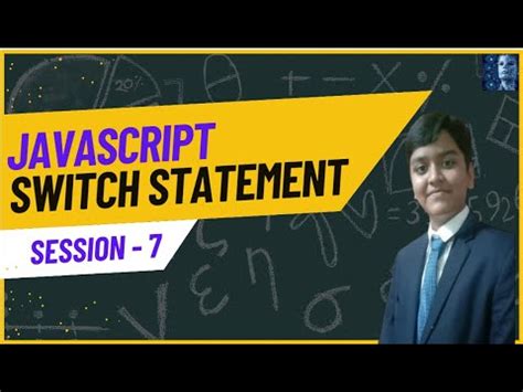 Javascript Session 8 Switch Statement YouTube