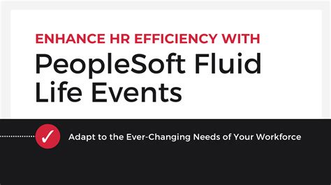 Enhancing Hr Efficiency With Peoplesoft Fluid Life Events — Elire Worksheets Library