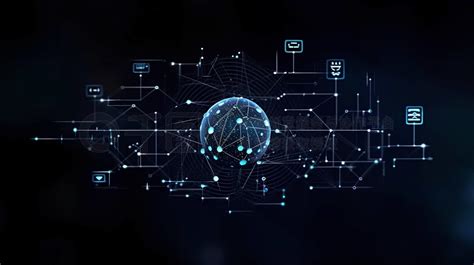 人工智能ai数字艺术 人工智能，ai智能区块链技术 Ai背景免费下载 Png格式 1456像素 编号47126173 千图网