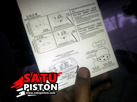 Cara Pasang Voltmeter Jam 2 In 1 3 Kabel Pada Motor
