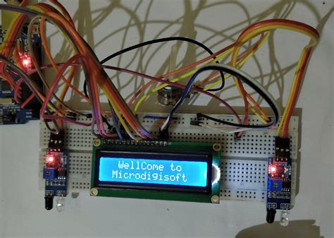 Arduino Speed Detector With Ir Sensor On Lcd Display