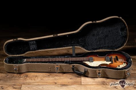 Hofner 1962 Reissue Mersey” Left Handed H5001 62l 0 Violin Bass