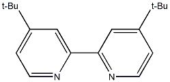 4 4 二叔丁基 2 2 联吡啶 4 4 Di tert butyl 2 2 dipyridyl 72914 19 3 参数分子结构