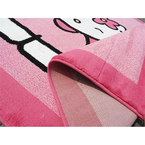 Covor Copii Hello Kitty Roz 100 X 200 Cm Emag Ro