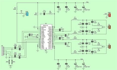 Diagram Class D Amplifier Circuit Diagram Wiringschemacom