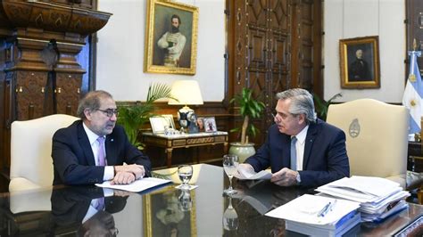 Alberto Fernández Recibió Al Embajador Argentino En Estados Unidos