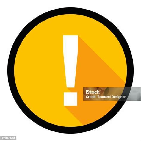 느낌표 주의 표시 주의 아이콘 위험 경고 기호 벡터 표시 기호 노란색 스타일 블랙 스트로크 디자인 격리된 아이콘입니다 0명에