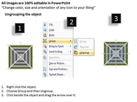 Square Stages Concentric Flow Chart Ppt Sample Small Business Plan PowerPoint Slides