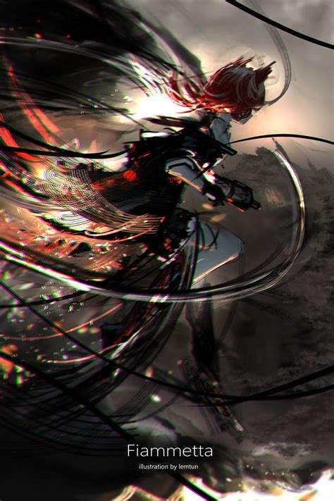 Eternalflame插画师lemtun的菲亚梅塔插画图片 Bobopic