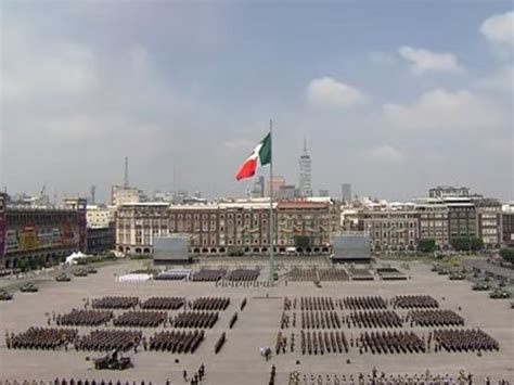 Inicia El Desfile Militar 2023 En La Ciudad De México