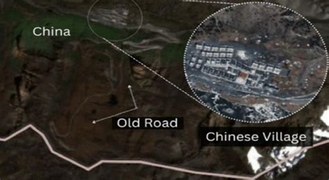 Satellite Images Show China Has Built Villages Road Near Border In Arunachal Clarion India