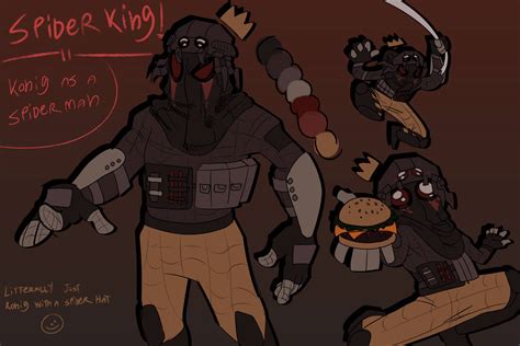 Konig Spider King Ref Thing Idk What Im Doing By Sunsetpanther On