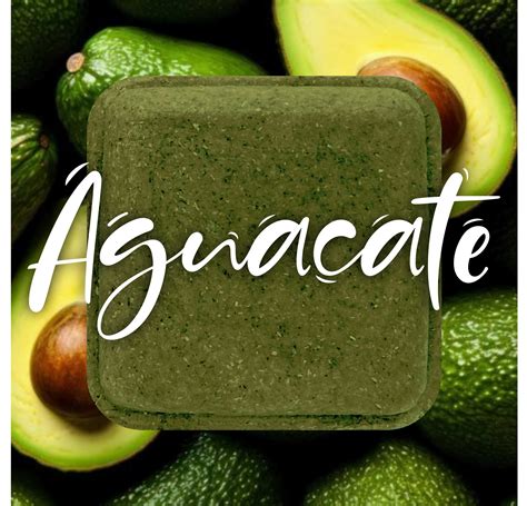 Shampoo Sólido De Aguacate Nutrición Anticaída