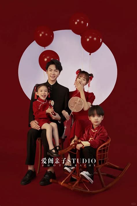 火爆朋友圈的新年亲子照 花瓣网