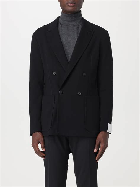Paolo Pecora Outlet Blazer Men Black Paolo Pecora Blazer L0414701