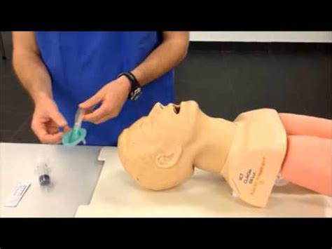 Laryngeal Mask Airway Insertion YouTube