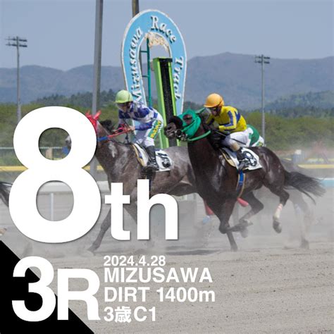 Ssoc 8 ピックアンドロール 水沢3r レース結果（20240428） 地方競馬共有馬主クラブ「ssオーナーズクラブ（仮）」