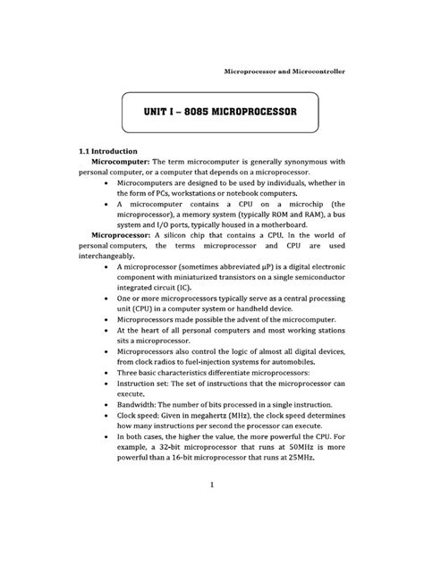 8085 microprocessor pdf