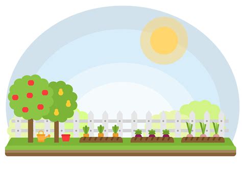Vegetables Garden Vector 129050 Vector Art At Vecteezy