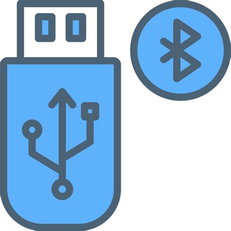 Usb Drive Generic Blue Icon