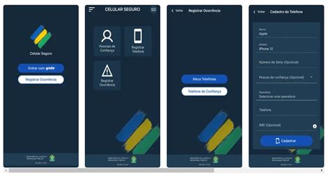 Celular Seguro Aplicativo Do Governo Para Bloquear Celular Roubado é