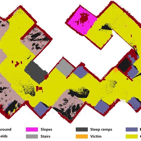 Example Dense Semantic Map Generated By Our Approach A Colored