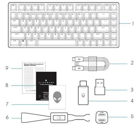 Alienware Pro Wireless Gaming Keyboard Usage And Troubleshooting Guide