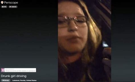 Police Woman Periscopes Her Drunk Driving Gets Arrested For Dui Complex