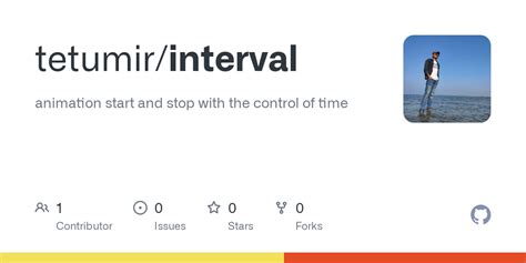 Github Tetumirinterval Animation Start And Stop With The Control Of