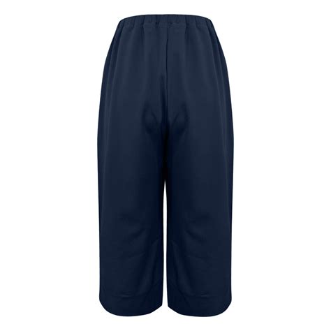 Bnaln Capri Pants For Women Clearance Summer Elasticated Waist Trousers