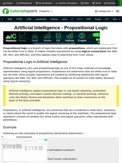 Propositional Logic In Ai Pdf Logic Proposition