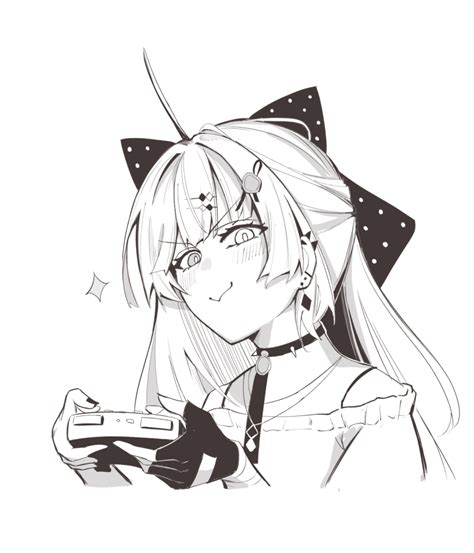 Syorai Pirato Ishigami Nozomi Nijisanji Commentary Request Highres Variant Set 1girl Bow