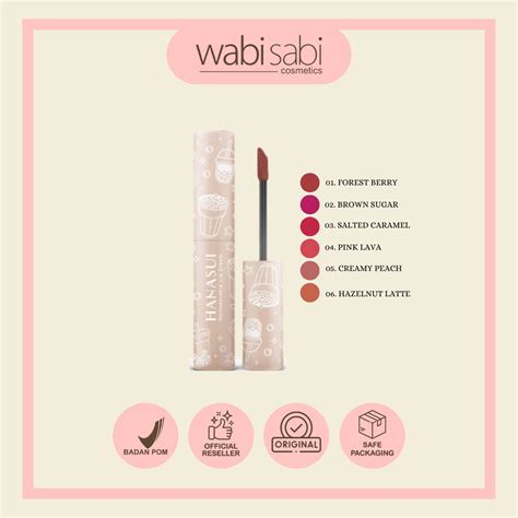 Jual HANASUI Mattedorable Lip Cream Boba Edition Shopee Indonesia