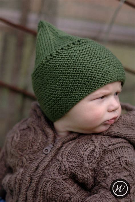 Trio Of Hats Pixie Knitting Pattern Woolly Wormhead