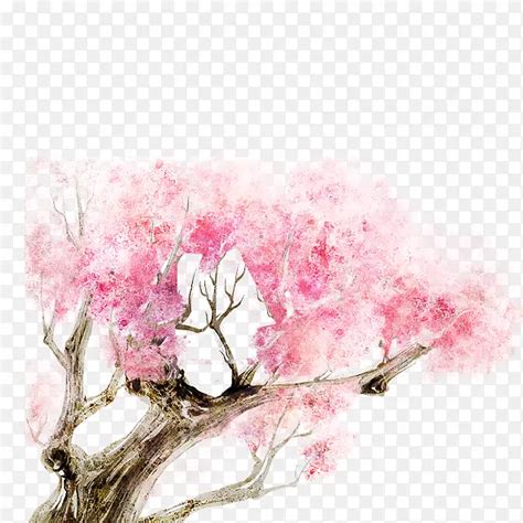 水墨樱花png图片素材下载 图片编号10310338 Png素材网