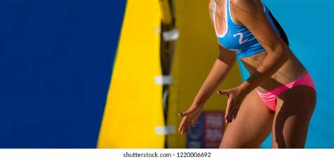 Beach Volleyball Lingerie Women Images Stock Photos Vectors Shutterstock