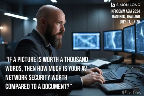 How To Secure Your Av Network At Infocomm Asia Simon Long Posted On