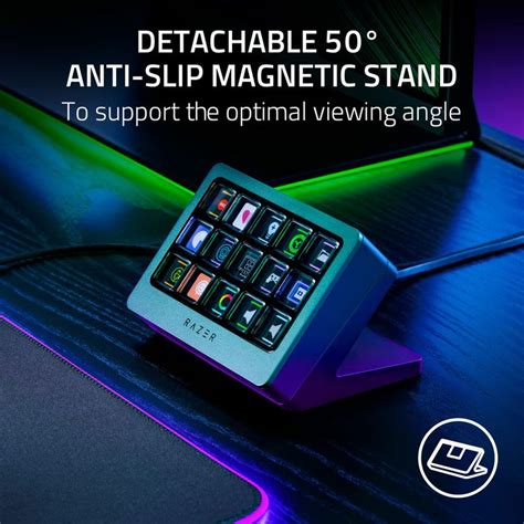 Razer Stream Controller X All In One Keypad For Streaming 15 Switchblade Buttons Multi Link