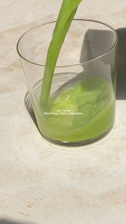 ¡el Secreto Mejor Guardado Receta De Jugo Verde