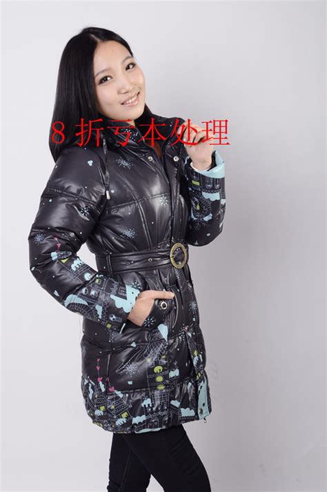 胖mm秋装韩版女装 大码女装 冬装羽绒服开衫外套风衣胖妹妹8118周恩慧55
