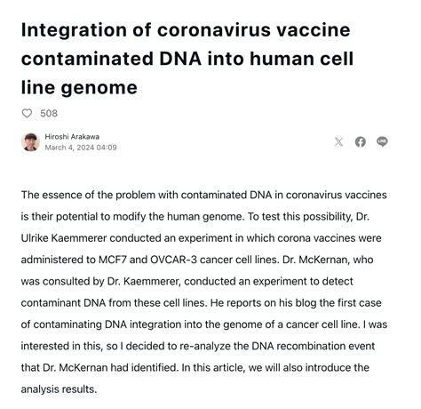 Plasmid Dna Replication In Bnt162b2 Vaccinated Cell Lines