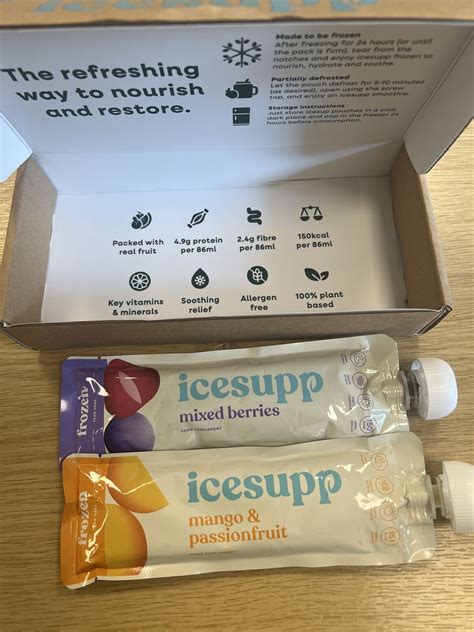Delighted To See Icesupp™️ Come To Fruition Good Luck On Your Journey Amy Smith Many Patients