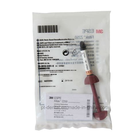 Z250 3m Dental Curing Filling Composite Universal Restorative Resin