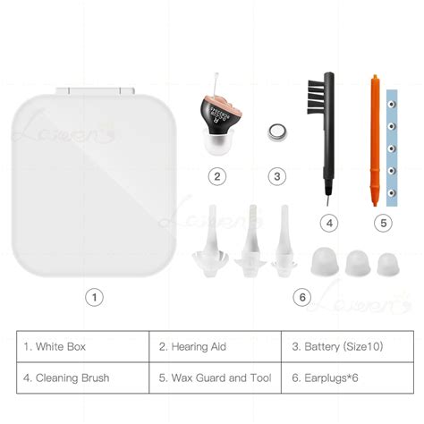 B01 Cic Invisible Hearing Aids Best Mini Sound Amp Grandado