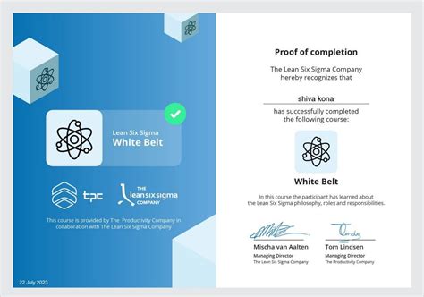 Shiva Kona On Linkedin Leansixsigmacertification Whitebelt Continuousimprovement…
