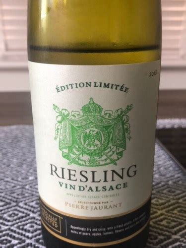 Pierre Jaurant Édition Limitée Riesling Vivino US
