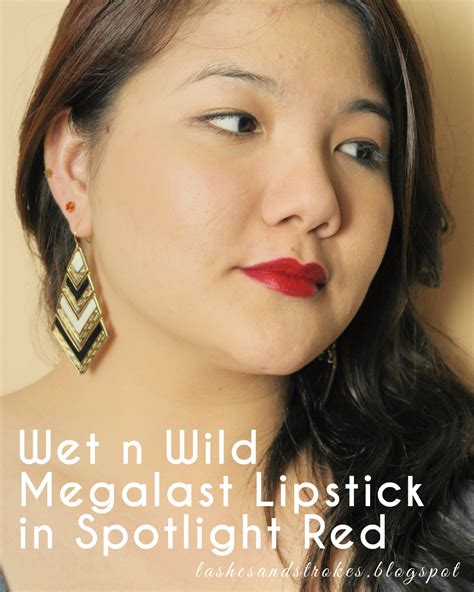 Lashes And Strokes Review Wet N Wild Megalast Lipstick In 911d