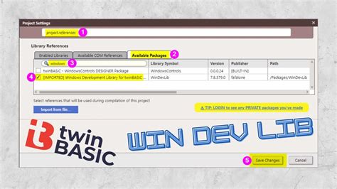 windevlib a better way to call windows api functions in twinbasic