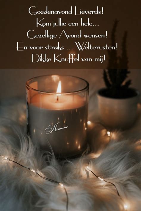 Pin Van Danny Priem Op Fijne Avond Slaap Lekker Goede Nacht Goede